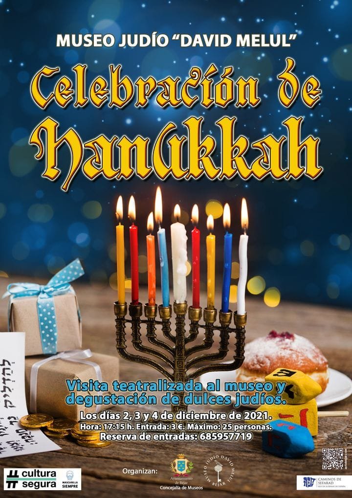 Festividad de Hanukkah con una visita teatralizada en el Museo Judío ...